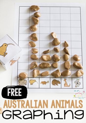 Free Printable Australian Animals Graphing Activity