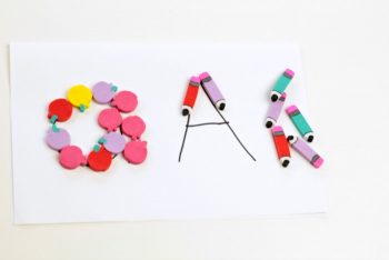 Easy, Hands-on Literacy Activities with Mini Erasers