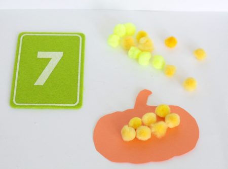 Easy Pumpkin Number Match Game for 1-20 - Life Over C's