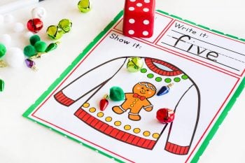 Christmas Pre-K Math and Literacy Bundle- 35+ Activities