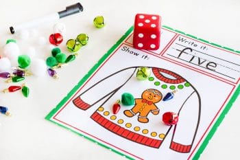 Fun & Hands-On Christmas Preschool Printable Pack