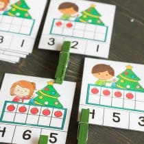 Fun & Hands-On Christmas Preschool Printable Pack