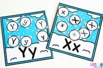 Free Winter Alphabet Activity for Letter Recogntion
