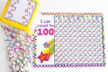 3 Free Printable Unicorn Counting Grid Games for Kids
