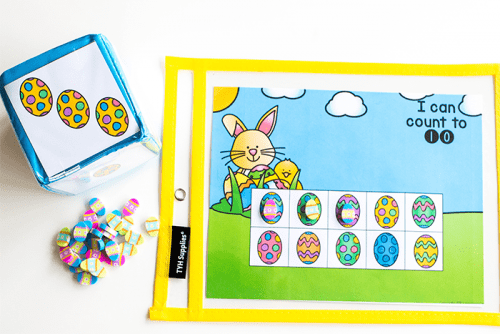 Free Printable Easter Math Game for Kids