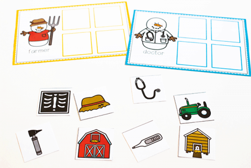 Exciting Snowman Community Helpers Activities for Preschool