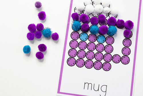 Free Printable Winter Fine Motor Activity for Preschoolers