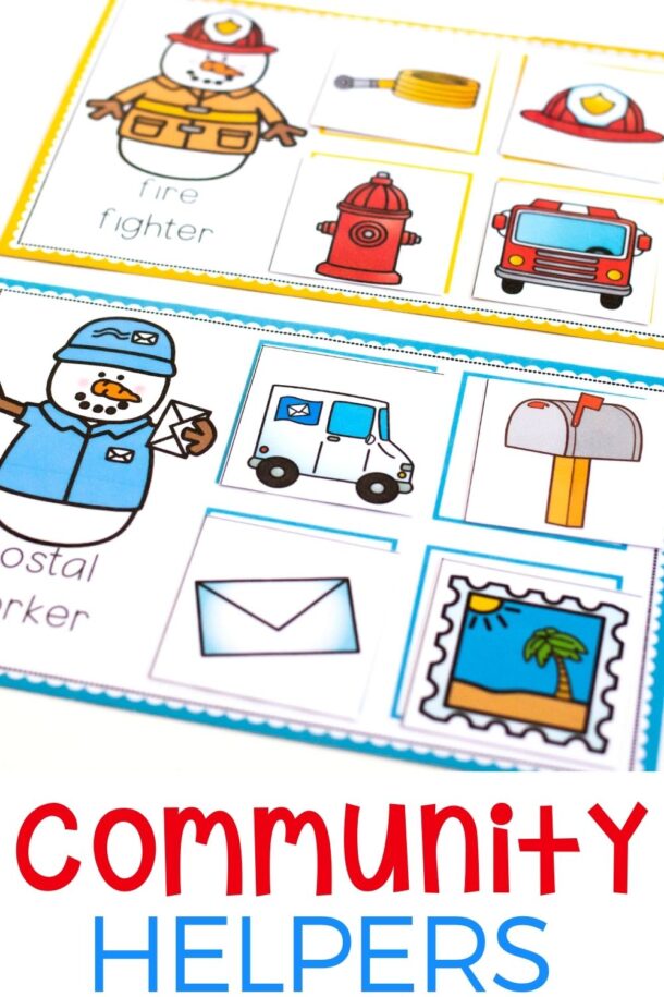 Exciting Snowman Community Helpers Activities for Preschool