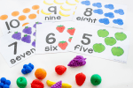 Free Printable Fruit Counting Cards for Preschool