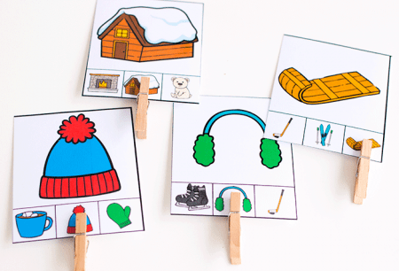 3 Winter Math Activities: Counting To 10 and Picture Matching - Life ...