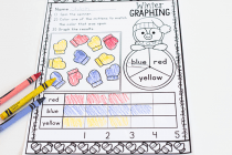 3 Free Printable Winter Graphing Activities for Kids