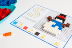 Free Printable Winter Fine Motor Mats with LEGO Bricks