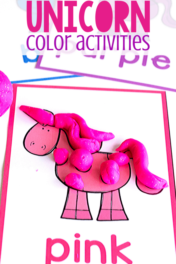 Exciting Unicorn Color Pack for Preschoolers