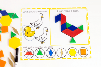 Free Printable Farm Animal Pattern Block Mats