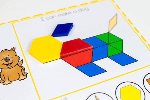 Free Printable Farm Animal Pattern Block Templates