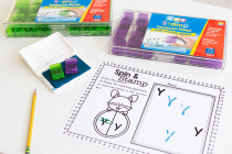 Free Printable Spring Letter Recognition Activity for Kids