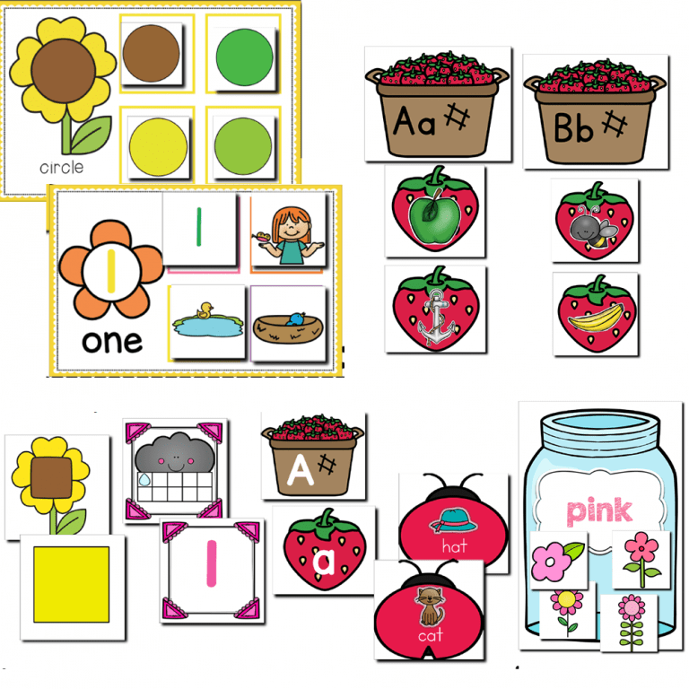 Free Printable Spring Counting Book for Preschool