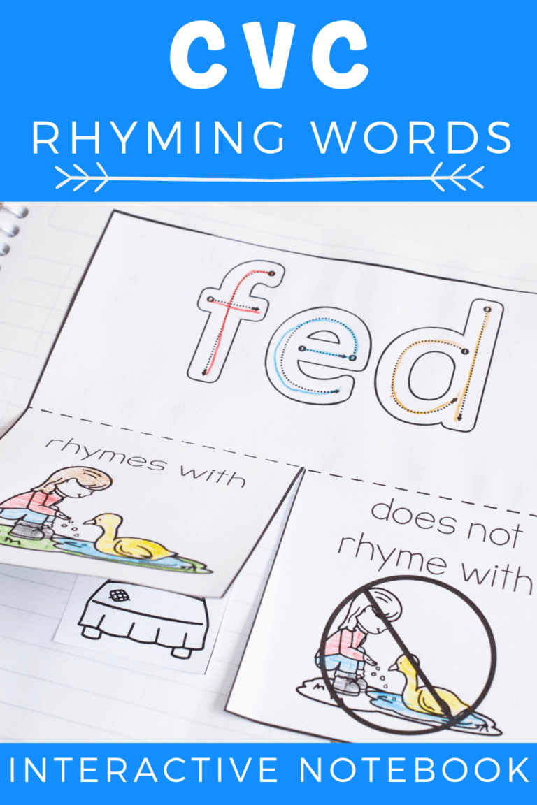 30+ Kindergarten CVC Word Printables and Activities