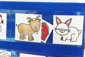 Free Printable Farm Animal Hide and Seek Game for Preschool