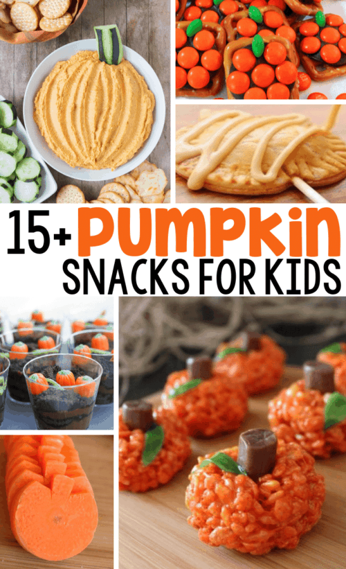 15+ Fun Pumpkin Themed Food Ideas Kids Will Love