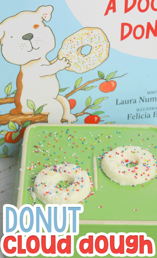 If You Give a Dog a Donut Lesson Plan with Cloud Dough