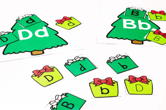 Christmas Tree Alphabet Sorting - Life Over C's