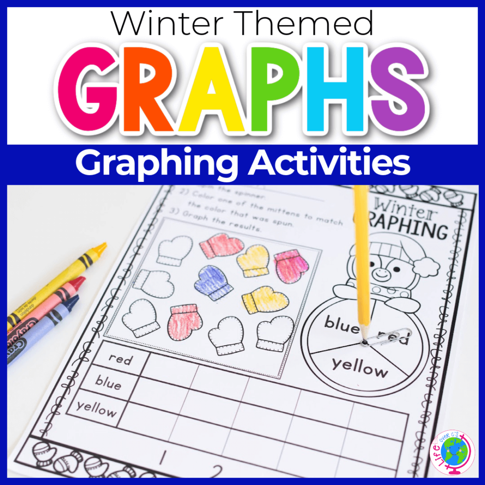 3 Free Printable Winter Graphing Activities for Kids