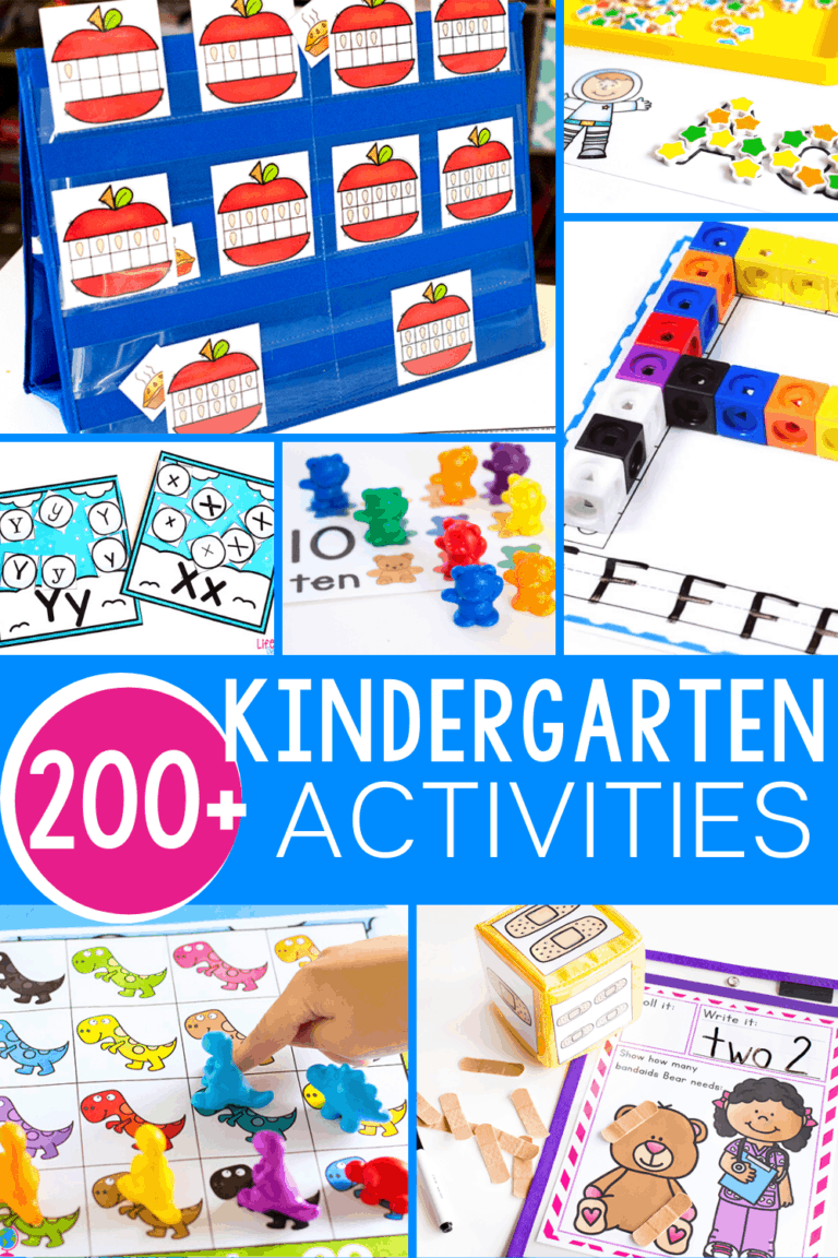 200 FREE Hands On Kindergarten Activities 200 FREE Hands On Kindergarten Activities