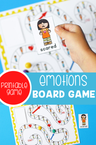 Free Printable Emotions Board Game - Life Over C's