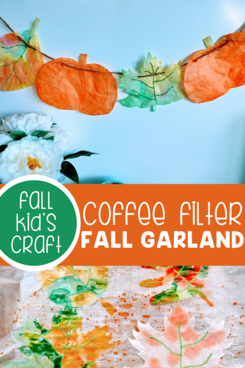 Fun Fall Coffee Filter Craft for Kids - Life Over C's