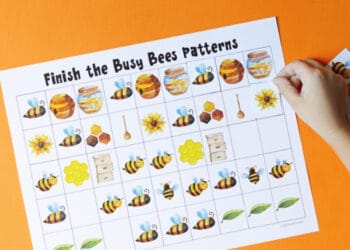 Free Printable Bee Math Activities for Kids