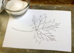 Easy, Fun Fall Leaf Salt Painting for Kids