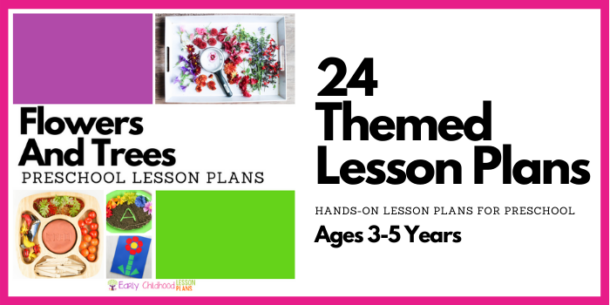 20 Fun Flower and Tree Theme Preschool Lesson Plans