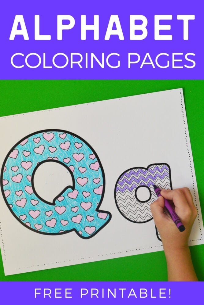 Free Printable Alphabet Coloring Pages - Life Over C's
