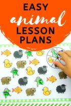 Animal Theme Preschool Lesson Plan - Life Over C's