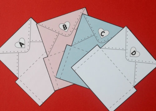 Free Printable Valentine's Alphabet Matching Game