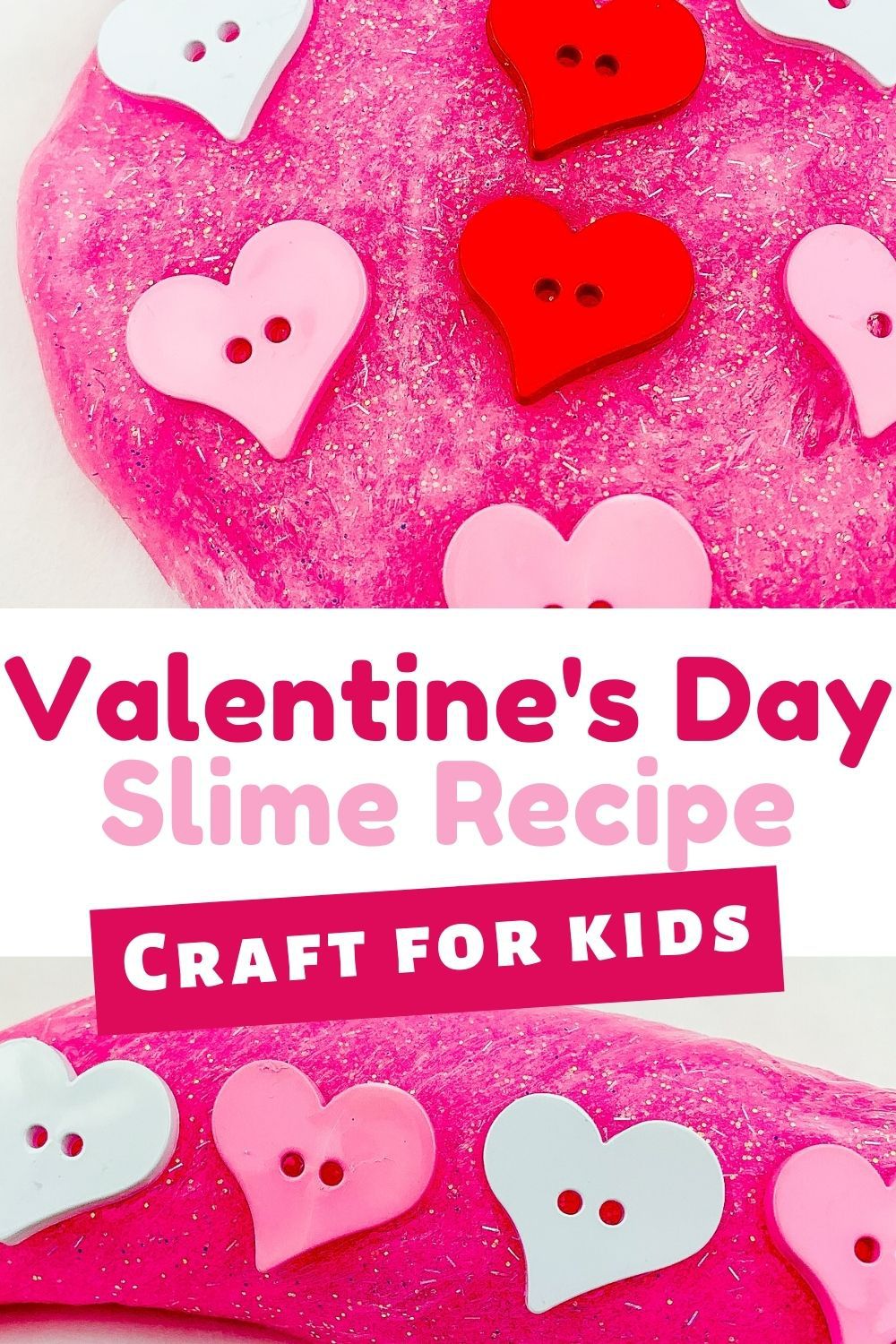 Easy Valentine's Day Slime Recipe for Kids