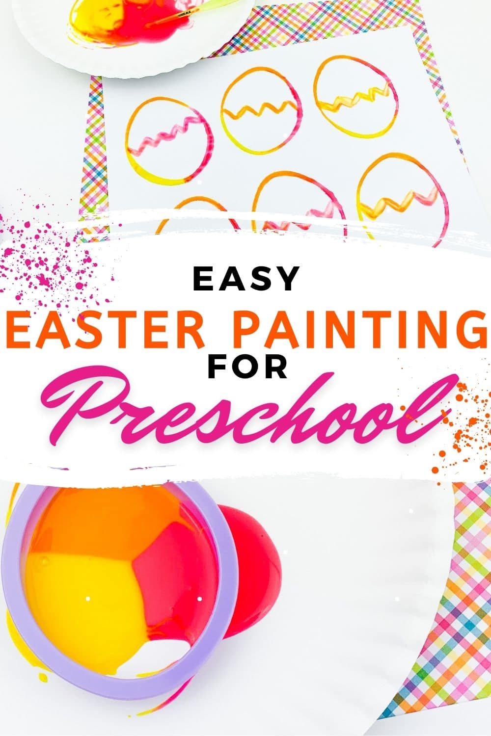 Cookie Cutter Painting Easter Art For Kids Cookie Cutter Painting Easter Art For Kids