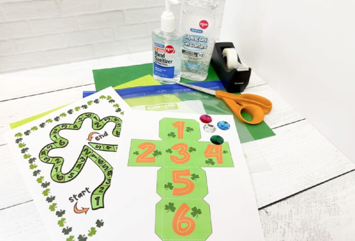 Free Printable St. Patrick's Day Counting Board Game 🍀