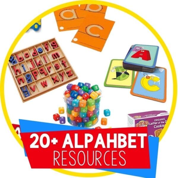 25+ Simple Alphabet Manipulatives for Kids