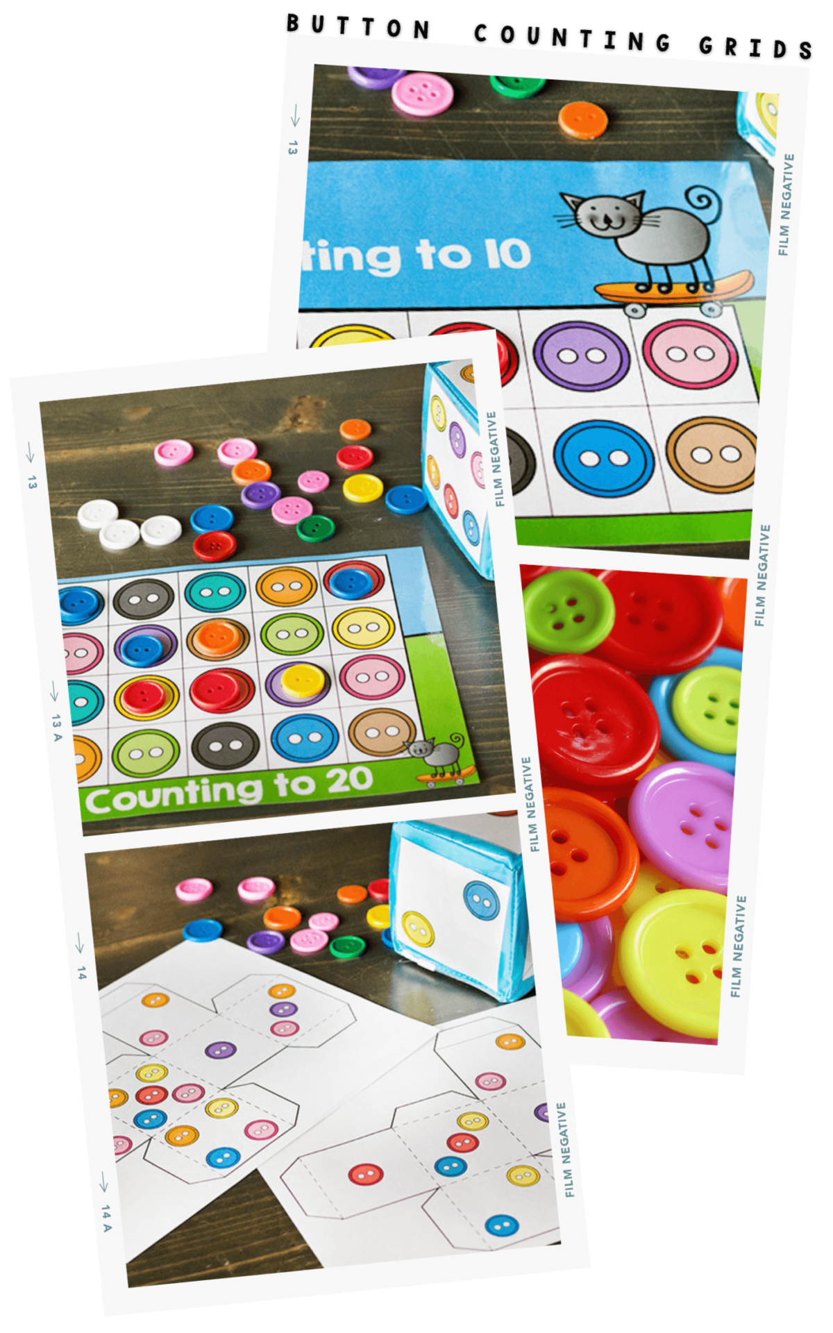 20+ Number Grid Counting Games for Preschoolers