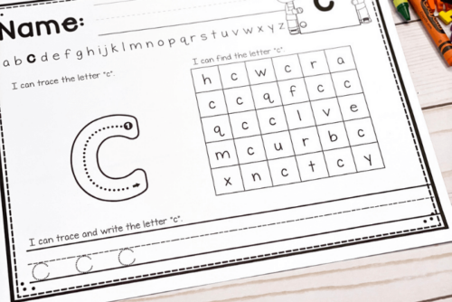 Free Printable Lowercase Alphabet Tracing Worksheets - Life Over C's
