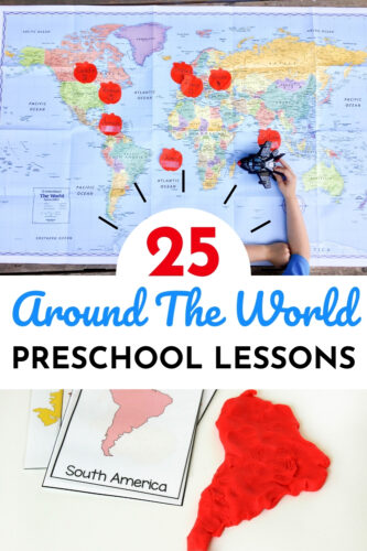 25 Exciting Around the World Preschool Lesson Plans