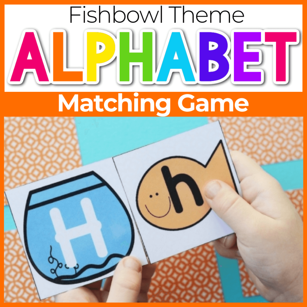 Free Alphabet Matching Printables for Preschool and Kindergarten