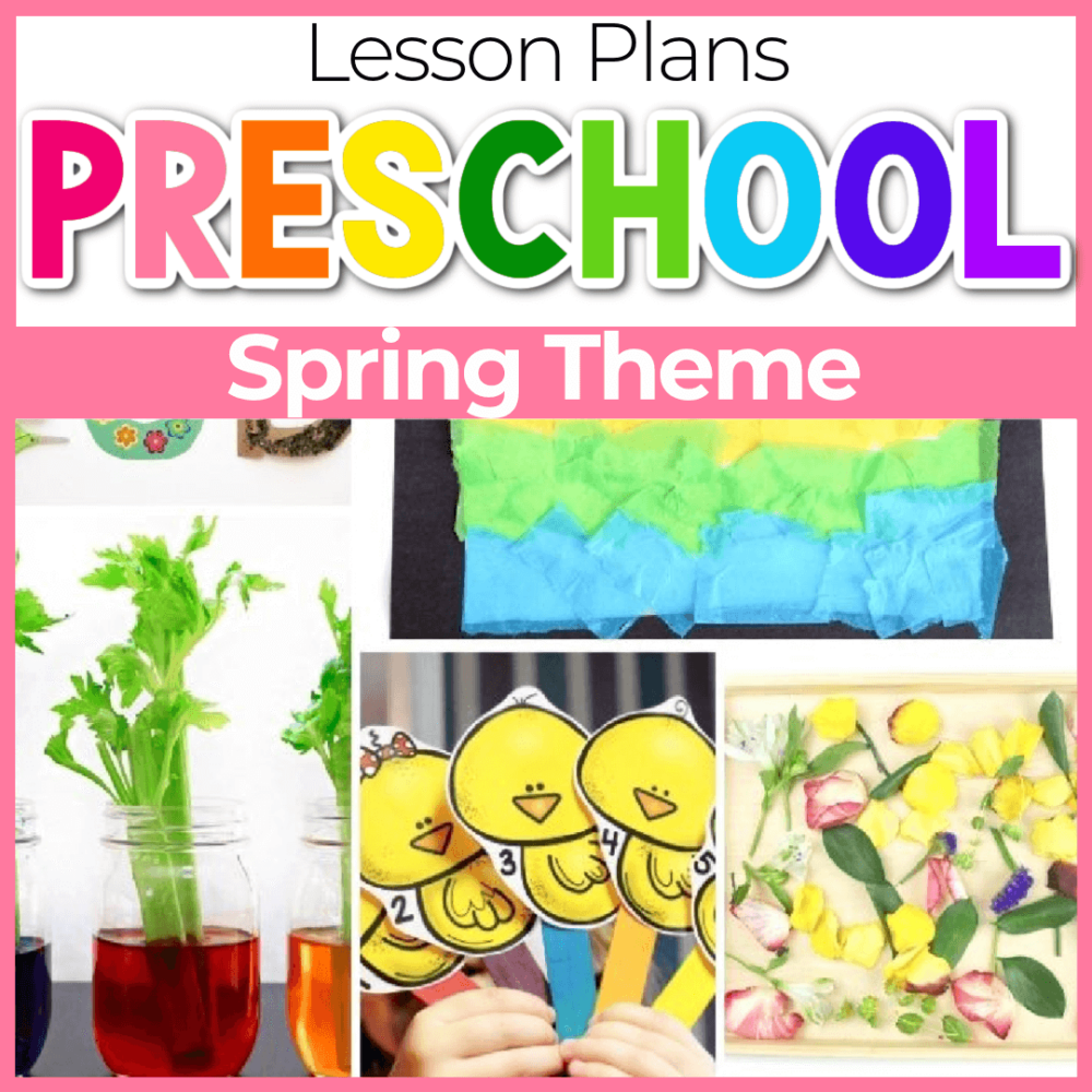 Exciting Spring Lesson Plans for Preschoolers