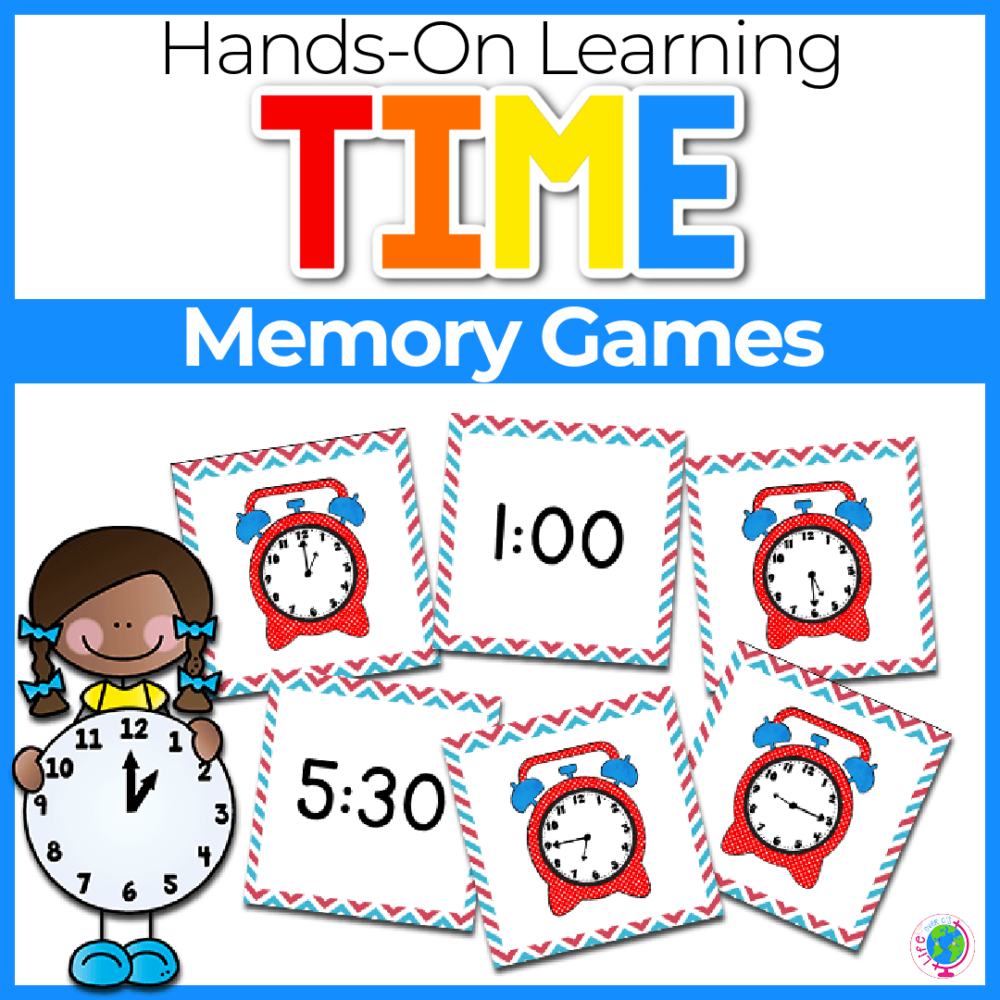 72 Printable Time Puzzles: Multiple Levels - Life Over C's