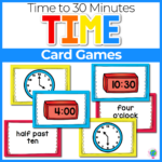 5 Card Games for Time to the Half Hour (Level 2)