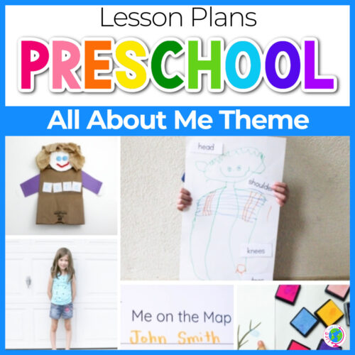 Free Printable All About Me DIY Puzzles for Preschoolers