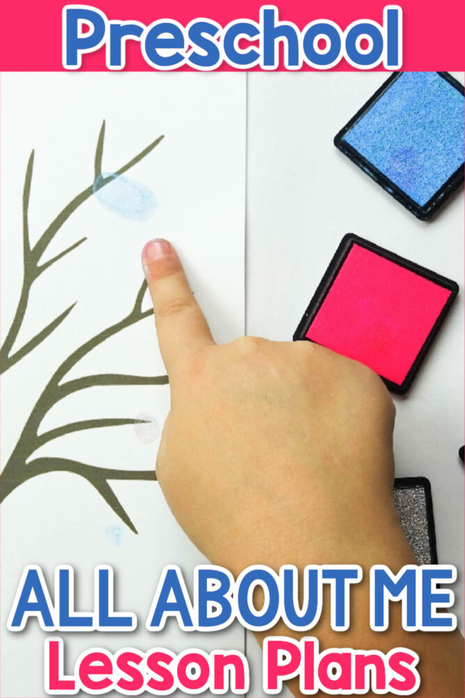 All About Me Preschool Lesson Plans