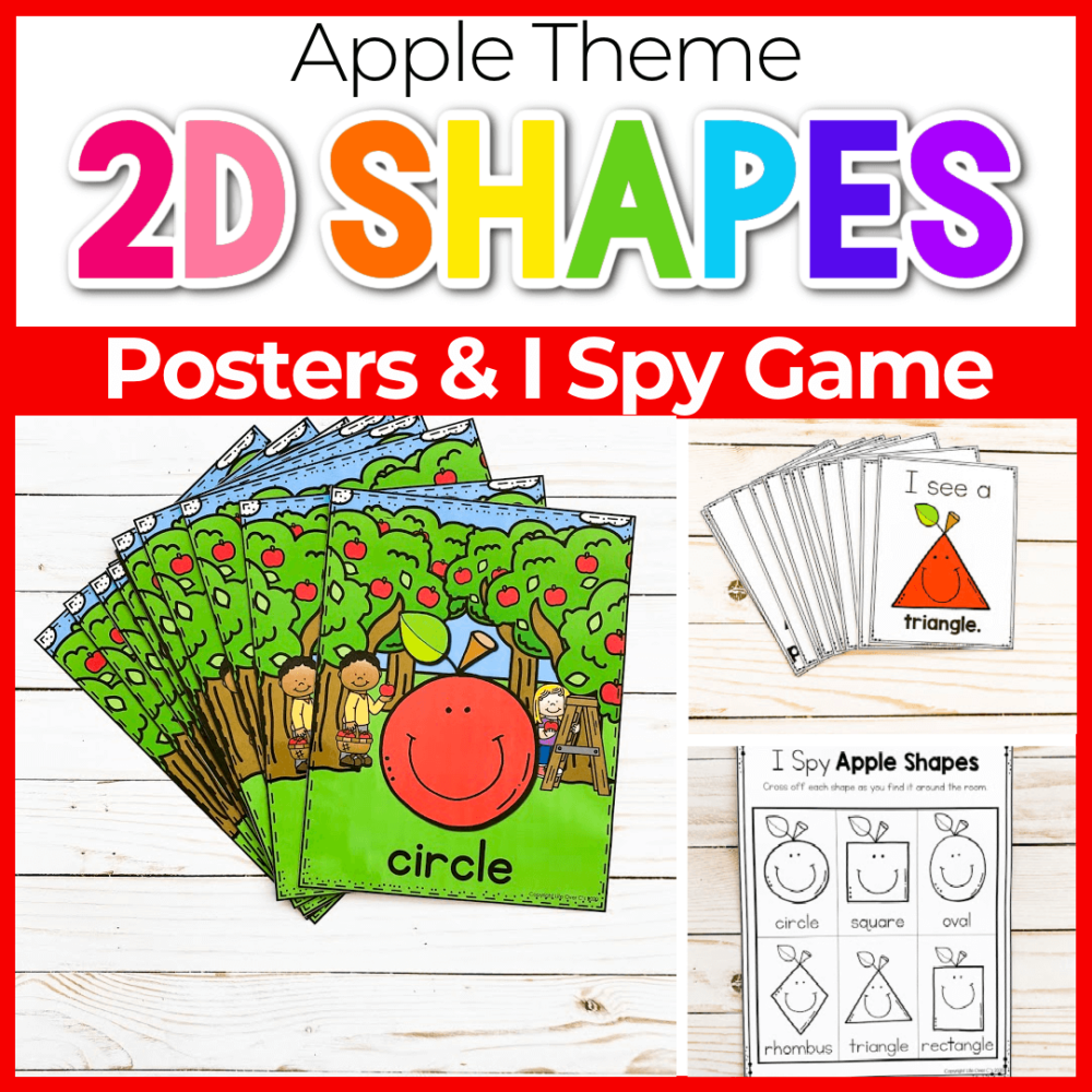 25+ Hands-On 2D Shape Activities for Kids - Life Over C's
